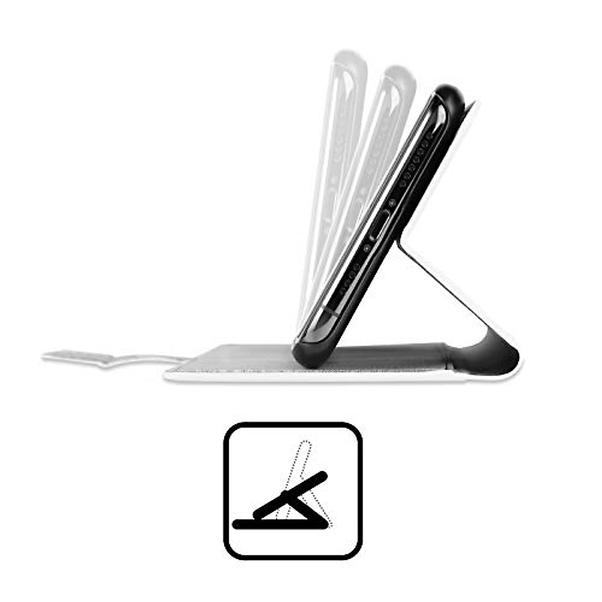 Head Case Designs Officially Licensed Ninola Artistic Blocks Vibrant Patterns Leather Book Wallet Case Cover Compatible with Apple iPhone 15 Pro