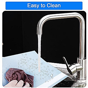 Deapher 3 Pcs/Set High Sided Cat Litter Box Pee Shields, 14.8"x 11" Tall Litter Box Splash Guard, Transparent Pee Privacy Shields for Open Top Litter Box, Easy to Clean (Litter Box Not Included)