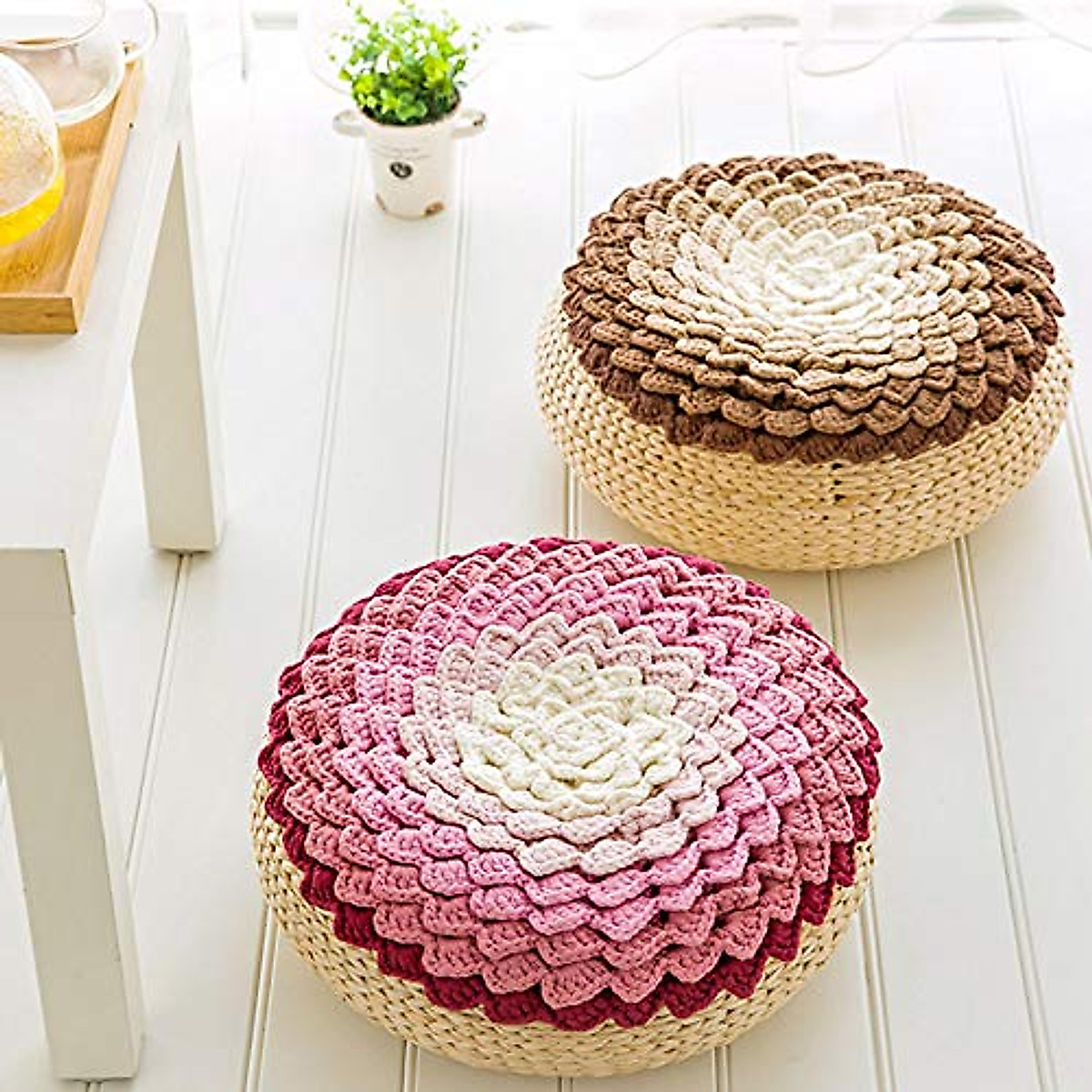 Blue 300g Milk Cotton Crochet Knitted Yarn Soft Warm Yarn DIY Shawl Scarf Hat Thread