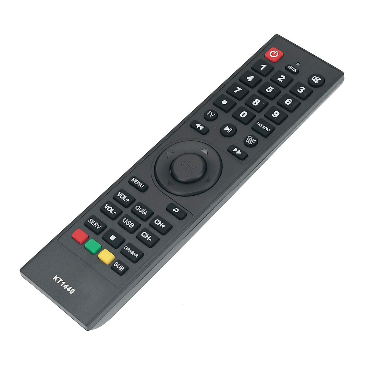 Replace KT1440 Universal Remote Control for Haier Panda ATEC DTV Gelec Soyea TV