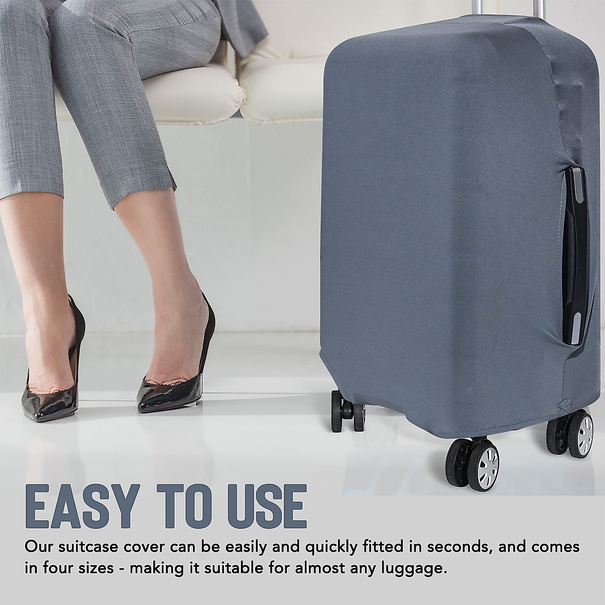 Stromguard Travel Luggage Cover I TSA approved Suitcase Protector I Luggage Covers for Suitcase I Suitcase cover Bag I Luggage protector I Durable & Washable I carry on luggage cover protector