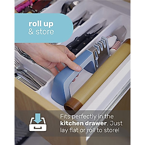 Silicone Baking Mats Set of 3, 1 Half Sheet, 1 Quarter Sheet & 1 Round Nonstick Silicone Mats for Baking - Food Grade Silicone Baking Sheets for Cookies Macarons Bread Pastry Pizza