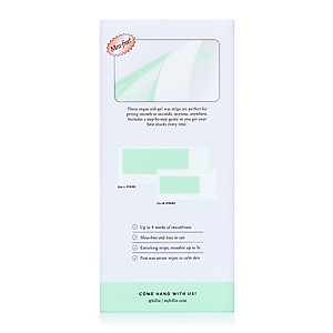 Billie Wax Kit - Body & Underarm - Easy & Convenient - No Heat - Made With Aloe & Avocado Oil - Vegan Soft-Gel - 36 wax strips - 6 post-wax serum wipes