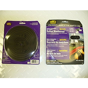 10 feet Weather Seal Strip, Marine Weather Stripping - MD Building Products 01033