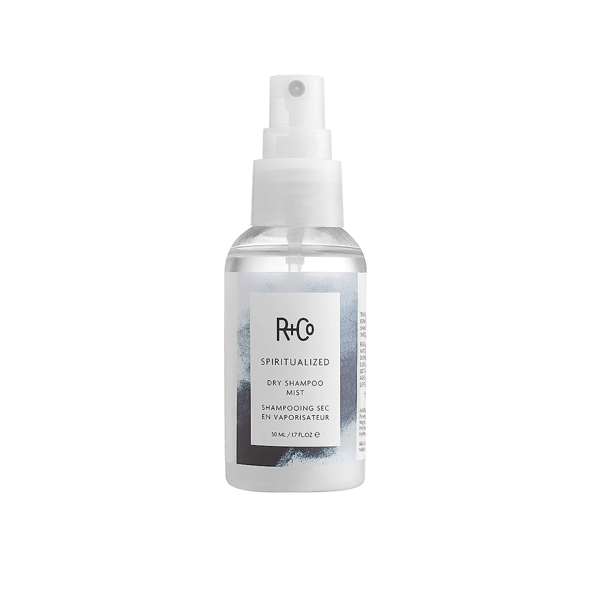 R+Co Spiritualized Travel Dry Shampoo Mist | Cleanses + Refreshes, Residue-Free Dry Shampoo | Vegan + Cruelty-Free | 1.7 Oz
