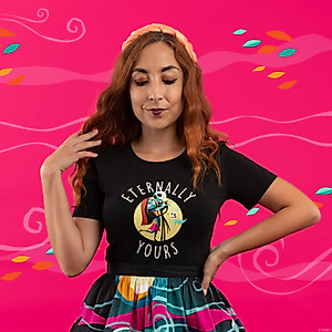 Loungefly Stitch Shoppe Disney Nightmare Before Christmas: Eternally Yours Ariana Top, Size Medium