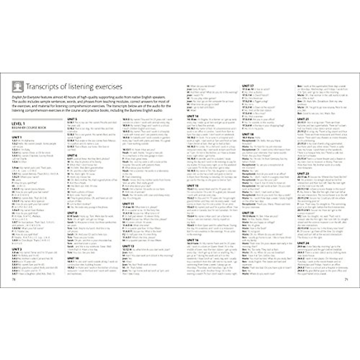 English for Everyone: Teacher's Guide: ESL Teaching Materials and Lesson Plans for English Language Learners