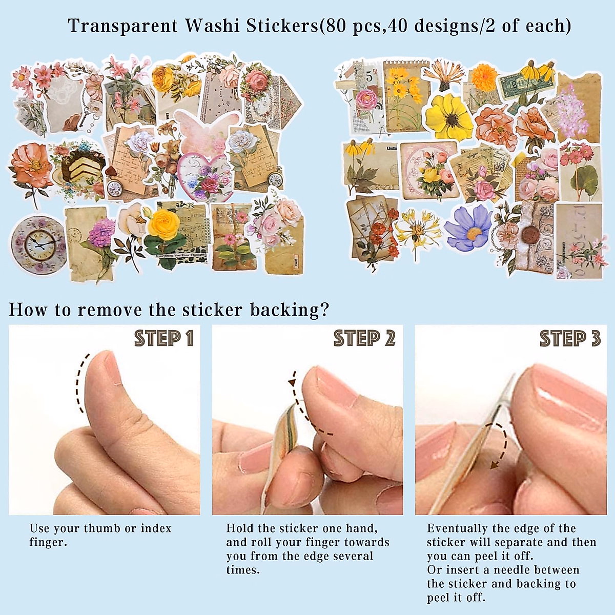 200 Pieces Vintage Ephemera Bundle Junk Journal Kit Scrapbook Supplies Paper Sticker Material Pack Scrapbooking kit for Art Journaling Bullet Journals Planners Collage Decoupage Crafter Gifts