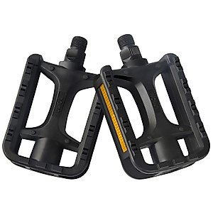 Bicycle Pedals, Mountain Bike Pedals Lightweight Bike Pedals for MTB BMX Pedal, Nylon Fiber Anti-Skid Pedals 9/16 Inch Spindle Road Bike Pedals Bicycle Platform Pedals