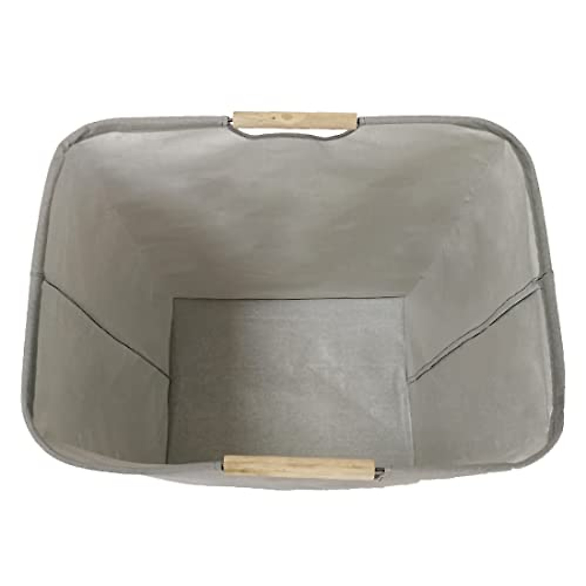 QKELIM Large Laundry Hamper Tall Storage Basket Organization Bin box for Toys Clothes in Laundry Room Bedroom Bathroom College Dorm for Adults Kids