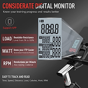JOROTO X2PRO Bluetooth Exercise Bike, Stationary Indoor Cycling Bike with Readable 100 Levels Magnetic Resistance, Plus 12.6 inch Tablet Bracket
