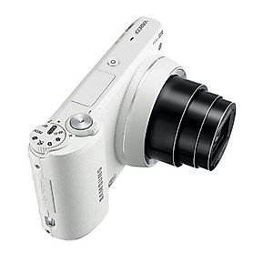 Samsung WB800F 16.3MP CMOS Smart WiFi Digital Camera with 21x Optical Zoom, 3.0" Touch Screen LCD and 1080p HD Video (White) (Discontinued by Manufacturer)