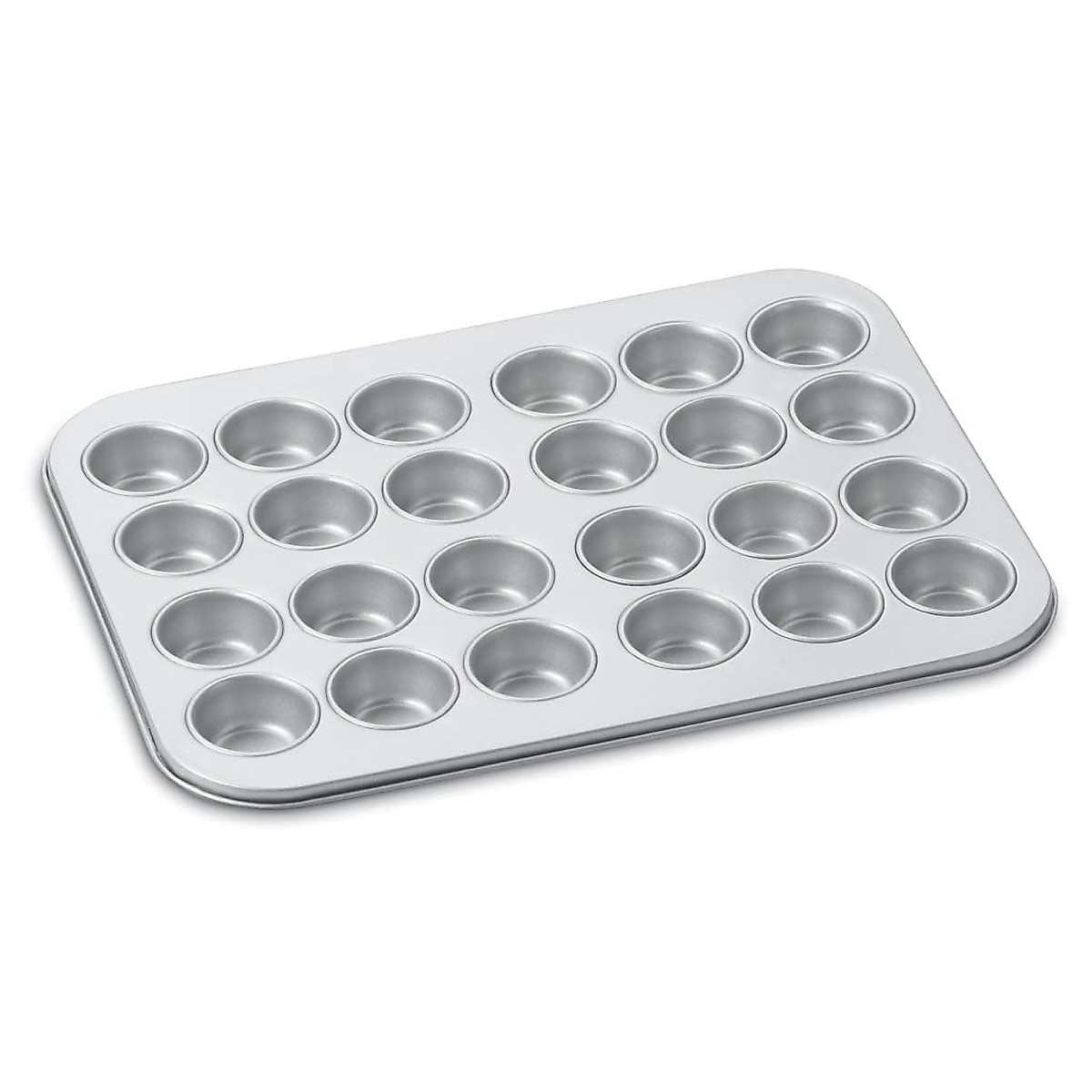 Cuisinart AMB-24MMP Chef's Classic Nonstick Bakeware 24-Cup Mini Muffin Pan, Silver