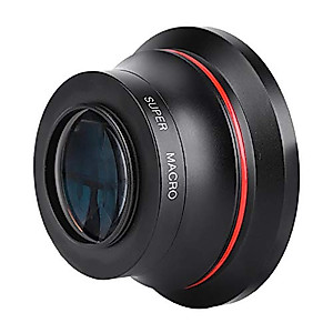 Wide Angle Lens, 37mm 0.39X, with Phone Clip, for DV Cameras Mobile Phones