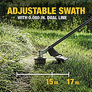 DEWALT DCST972B String Trimmer, Yellow/Black