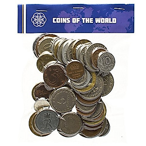 100 Different Foreign Coins Collection Money Set from All Over The Europe. Collectible Coins, Old Coins for Your Coin Album, Coin Bank or Coin Holders