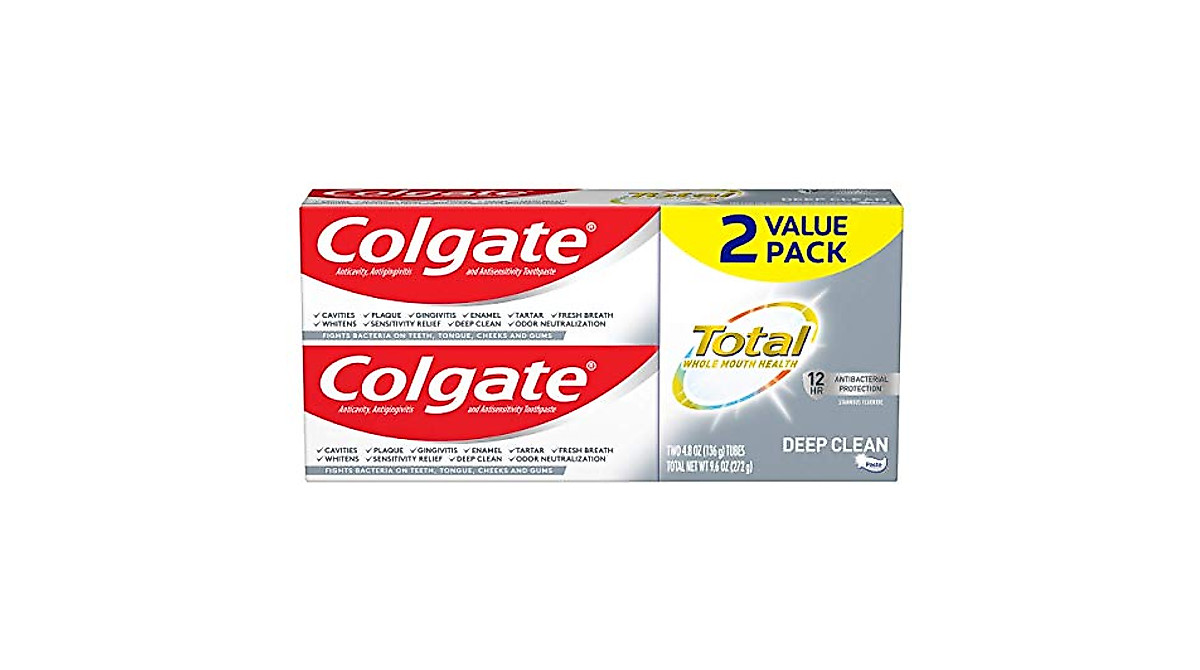 Colgate Total Toothpaste: Sensitivity Relief & Deep Clean