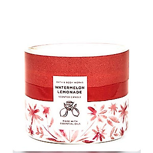Bath and Body Works 14.5 Oz 3 Wick Candle Watermelon Lemonade