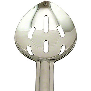 American Metalcraft 13” Stainless Steel Slotted Serving Spoon w/Bakelite Handle (Pack of 2)