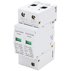 weideer 2P Voltage Surge Arrester Device Circuit Breaker,DC Photovoltaic Lightning Protector Low-Voltage Arrester-40KA