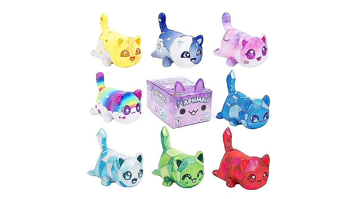 Official Aphmau MeeMeows Celestial Mystery Plush 4-Pack