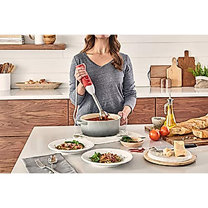 Braun MultiQuick 5 Immersion Hand Blender Patented Technology-Powerful 350 Watt-Dual Speed-Includes Beaker, Whisk, 2-Cup Chopper, Masher, 536, Red