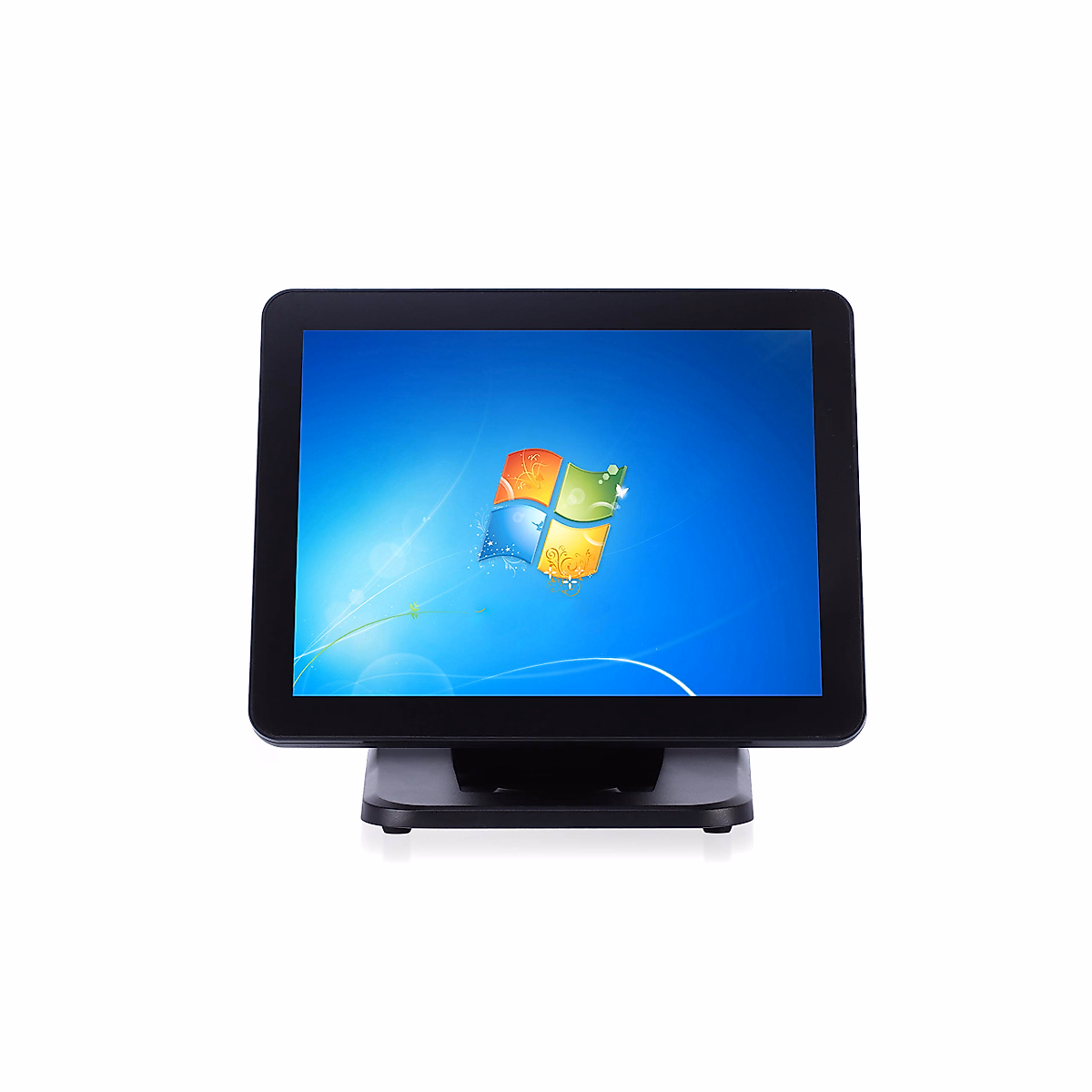 InTouchPOS 15.6 Inch POS Touchscreen Monitor – All in One POS Workstation PC with Flat Seamless Design for Restaurant, Office, Retail, Super Market, Warehouse and More