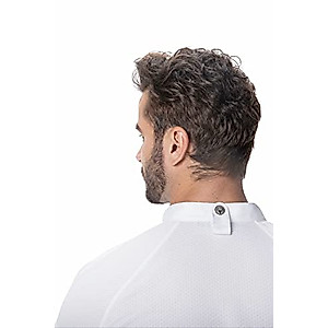 Chef Works Men's Tulum Chef Coat, White, X-Large