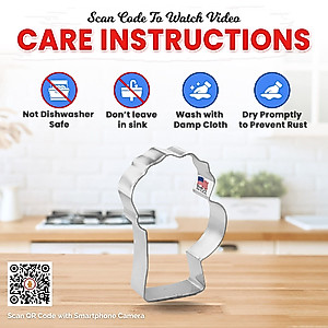 Beer Mug Cookie Cutter 4 Inch - Made in the USA – Foose Cookie Cutters Tin Plated Steel Beer Mug Cookie Mold