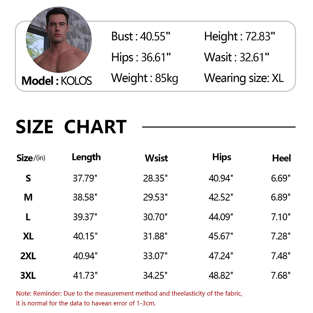 BECLOH Men's Sweatpants with Zipper Pockets Tapered Joggers for Men Athletic Pants, Track Pants for Workout, Jogging, Running(Black,L)