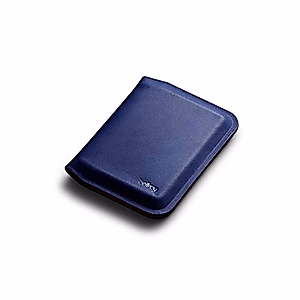 Bellroy Apex Slim Sleeve (Slim Bifold Leather Wallet, RFID Protected) - Indigo