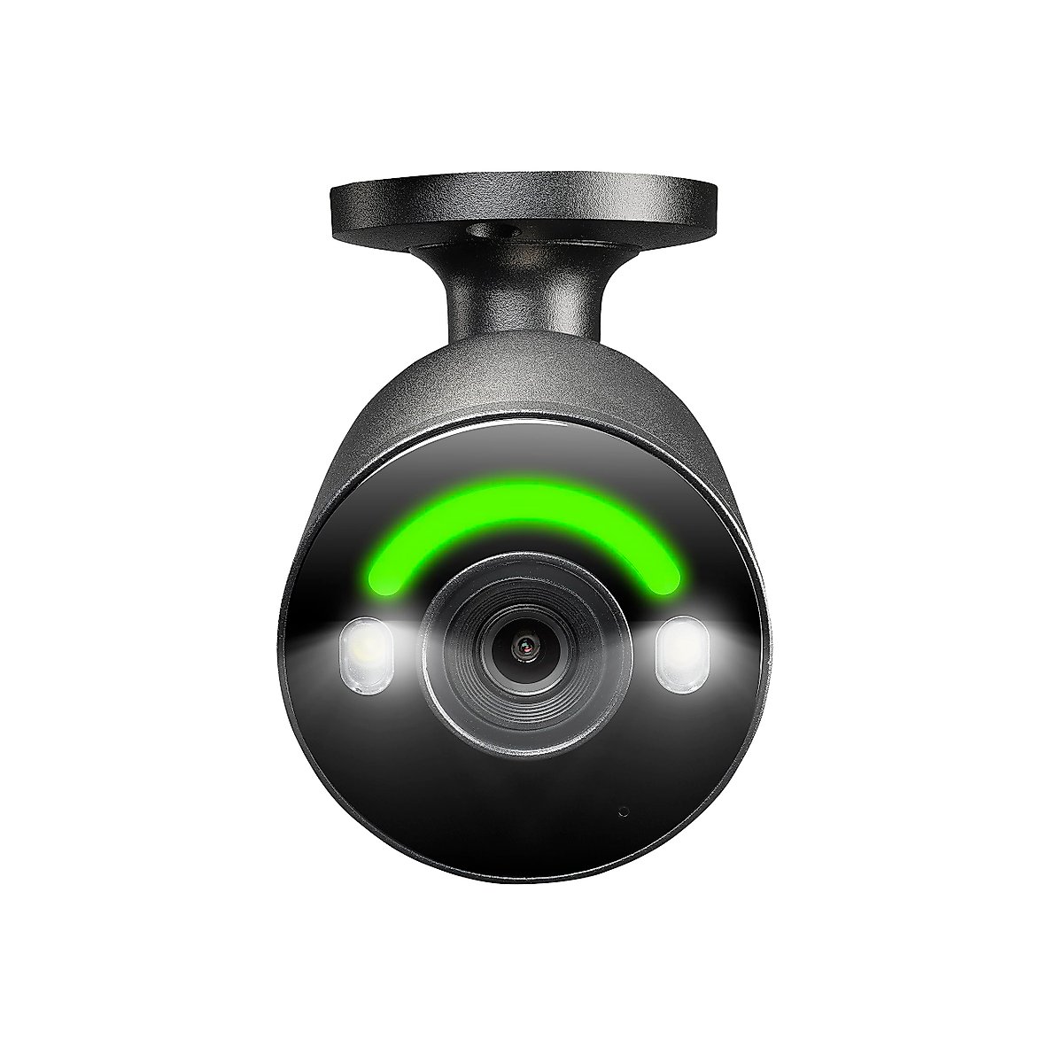 Lorex 4K 8MP Deterrence Bullet AI PoE IP Wired Add-On Metal Indoor/Outdoor Camera - Smart Security Lighting, Color Night Vision, Smart Motion Detection Plus, Two-Way Audio, IP67 Weatherproof Rated