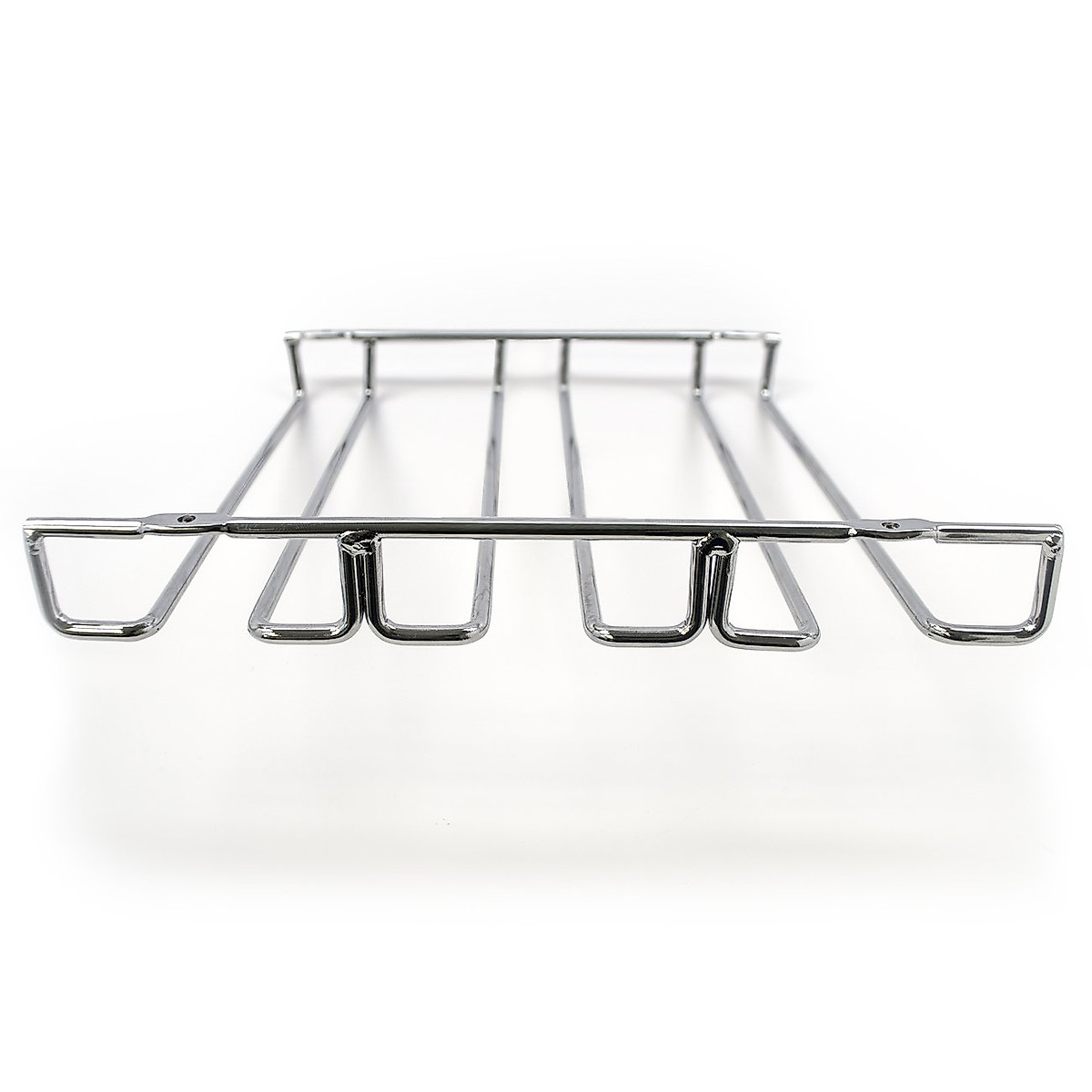 Sorbus Under Cabinet Wine Glass Rack and Stemware Holder – 3 Rows Holds up to 9 of Your Most Delicate Glassware