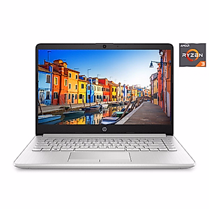 HP 14" HD AMD Ryzen 3 3.5GHz 4GB 1TB HDD Radeon Vega 3 Webcam Windows 10 Laptop