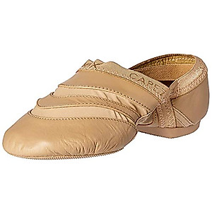 Capezio Women's Freeform Jazz Shoe, Caramel, 13.5 Wide