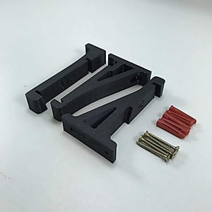 3D Cabin PS5 Wall Mount Wall Bracket Holder Stand for Play Station 5 Disc Triple Support Any Orientation Grey Right