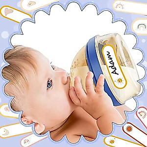 378 PCS Boho Baby Daycare Labels,Name Labels for Daycare for Babies Bottles Toys Food Containers Lunchbox Cups,Name Stickers for Babies Personalized