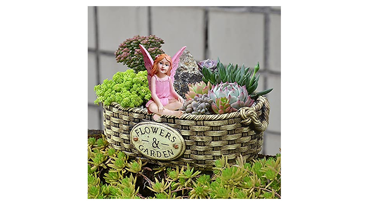 Magical Fairy Garden Fairies Set - Hand-Painted Resin Figurines