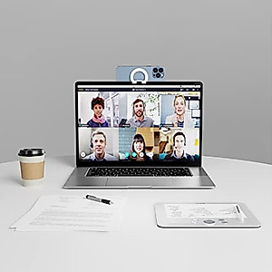 Capstone Continuity Camera Mount for MacBook Laptops | Works with iPhone 12, 13 & 14 Using iOS 16 | for Mac OS Ventura or Later