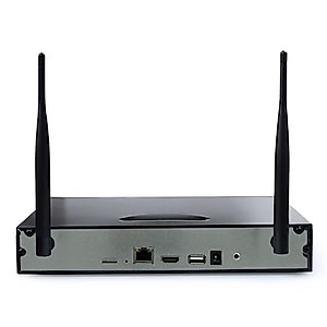 XMARTO H.265 10CH 4K Ultra HD WiFi Security NVR DVR Recorder w. Dual WiFi Routers in,Long Range WiFi, G3 Auto WiFi Relay, Support 10-Cameras,Cloud Storage,Alexa (NO HDD, WNP810/ WNQ58/ WNQ28)