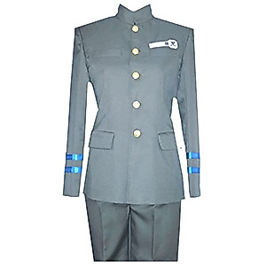 Miohaoil Katekyo Hitman Reborn Kokuyo Junior High Gang Male School Uniform Cosplay Costume (Male XS)