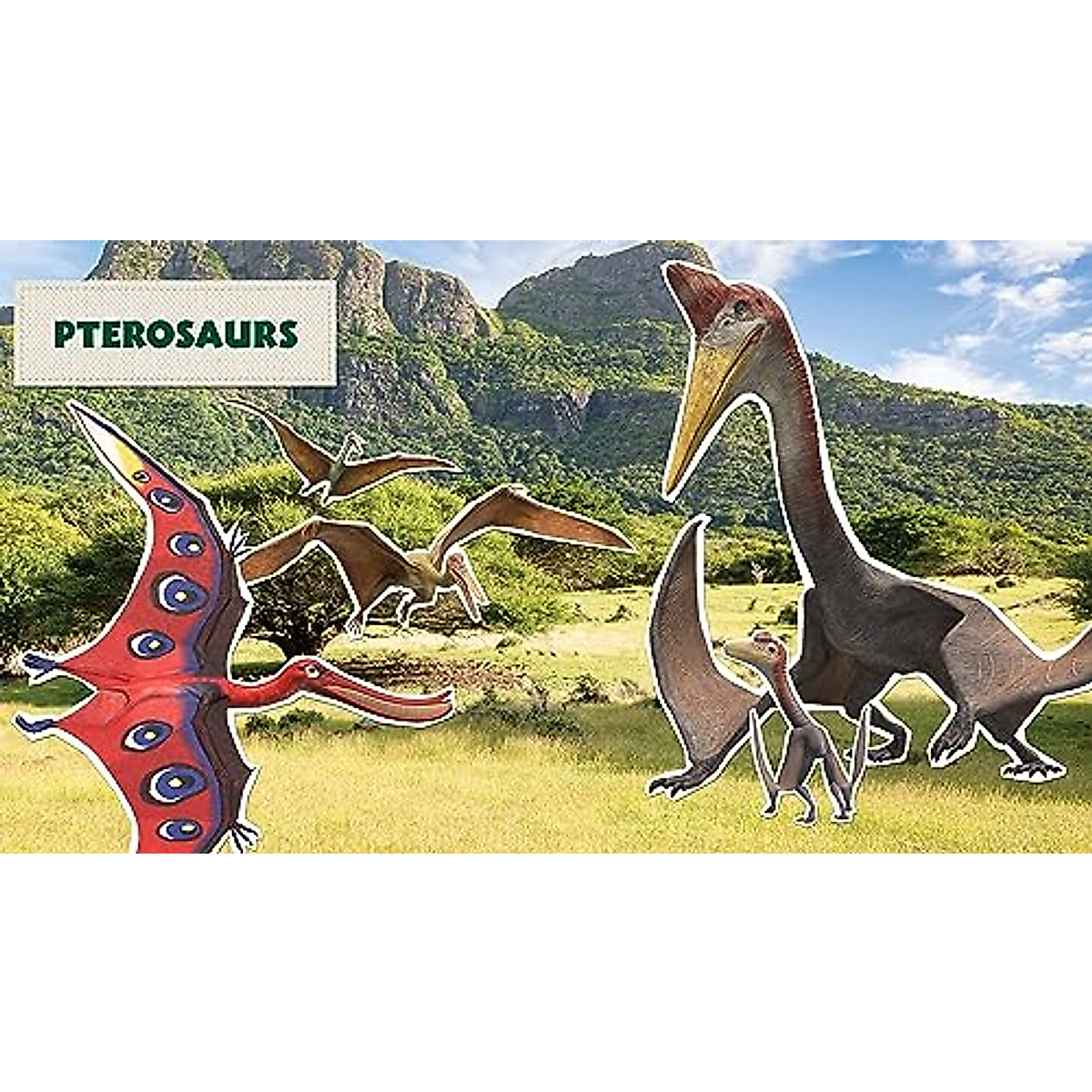 Dino Dana: Dino Field Guide: Pterosaurs and Other Prehistoric Creatures! (Dinosaurs for Kids, Science Book for Kids, Fossils, Prehistoric)