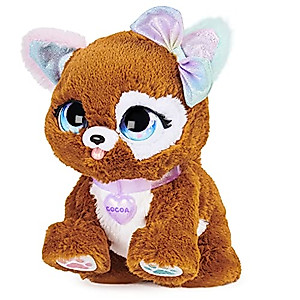 Present Pets, Glitter Puppy Interactive Surprise Plush Toy Pet with Over 100 Sounds & Actions (Style May Vary), Girls Gifts, Kids Toys for Girls