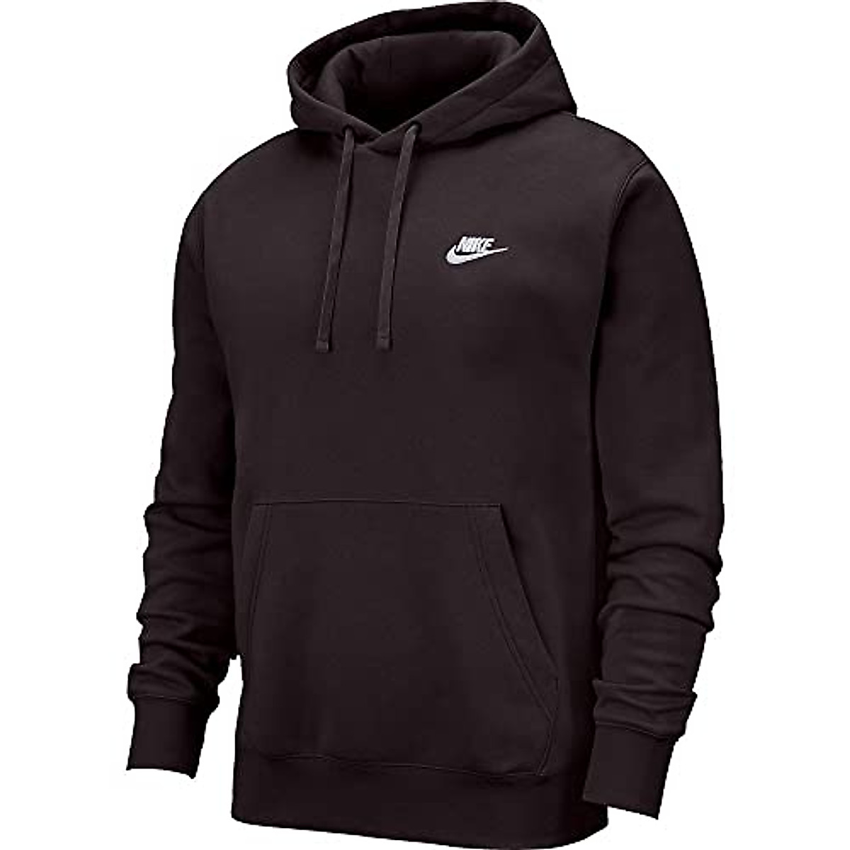 Nike Men's NSW Club Pullover Hoodie Jersey (as1, alpha, l, regular, regular, Brown Basalt, Large)