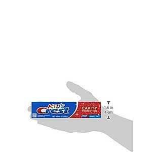 Crest Kid's Crest, Fluoride Anticavity Toothpaste, Sparkle Fun Flavor, 4.6-Ounce Tube
