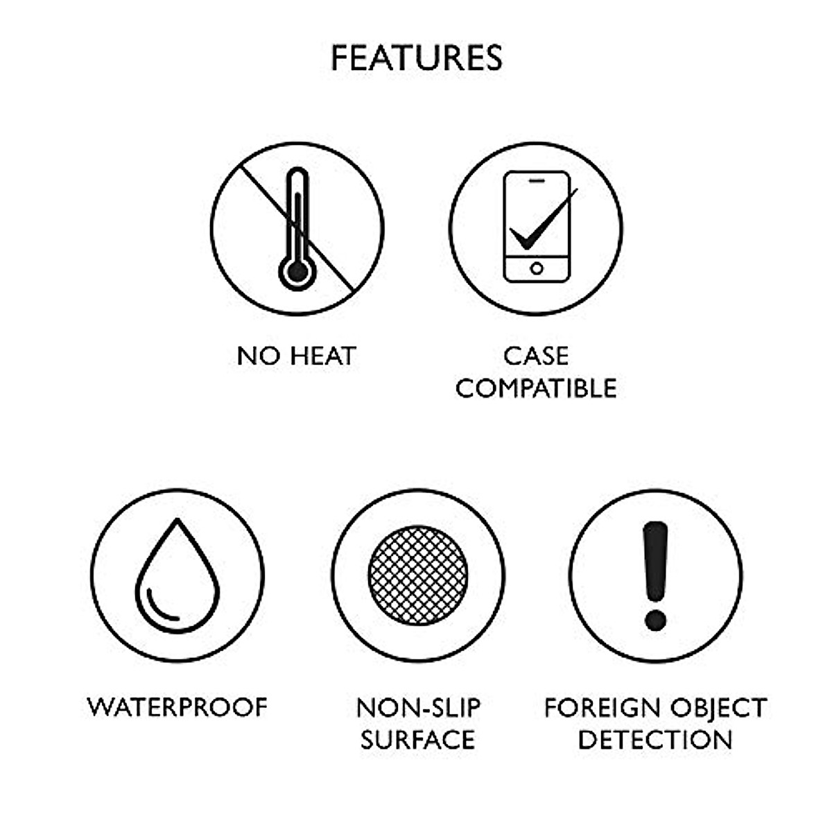 Moon M599 Qi-Enabled Wireless Charging Pad (White Leather)