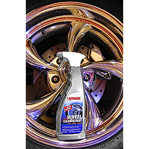 Sonax Wheel Cleaner Plus (230400), Rim Cleaner, Color Changing Wheel Cleaner, Break Dust Cleaner, 750ml / 25oz