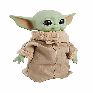 Mattel Star Wars Grogu Plush Toy, Character Figure with Soft Body. Inspired by Star Wars The Mandalorian, 11-inch