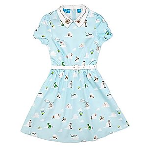 Loungefly Stitch Shoppe Disney Toy Story Dress, Size Large Multicolor