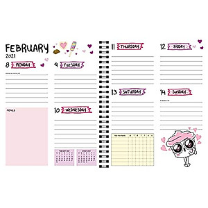 The Good Advice Cupcake 16-Month 2020-2021 Monthly/Weekly Planner Calendar: Get Your Life Together, You Messy B*tch!